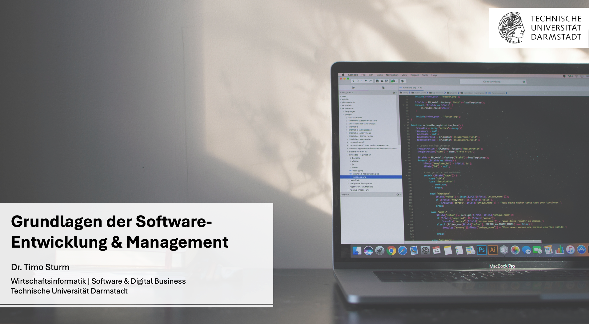 Beschreibung von Grundlagen von Software-Entwicklung und –Management - 01-15-0012-vl | Moodle TU ...